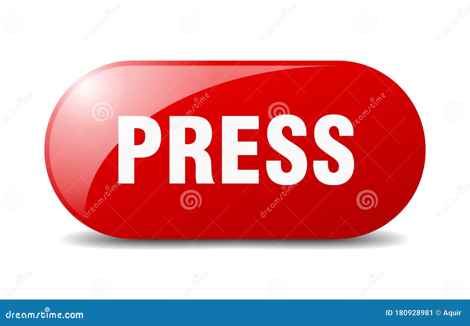 Press Button. Press Sign. Key. Push Button Stock Vector - Illustration ...