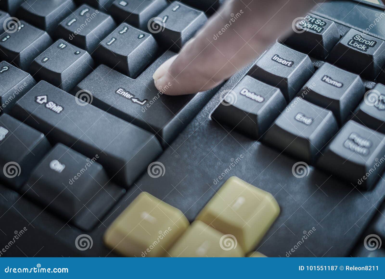 Press the Enter key stock image. Image of gate, door - 101551187