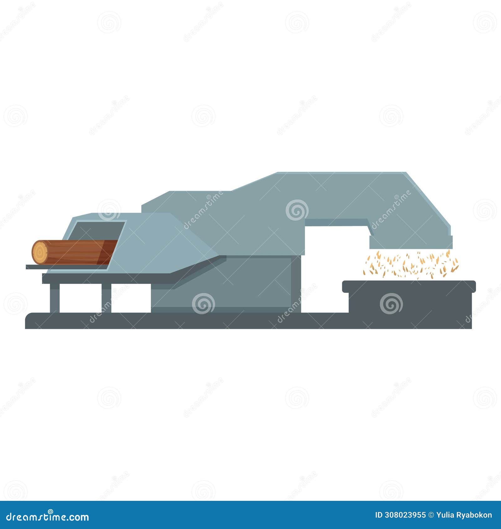 Press Equipment Icon Cartoon Vector. Roller Process Stock Vector ...