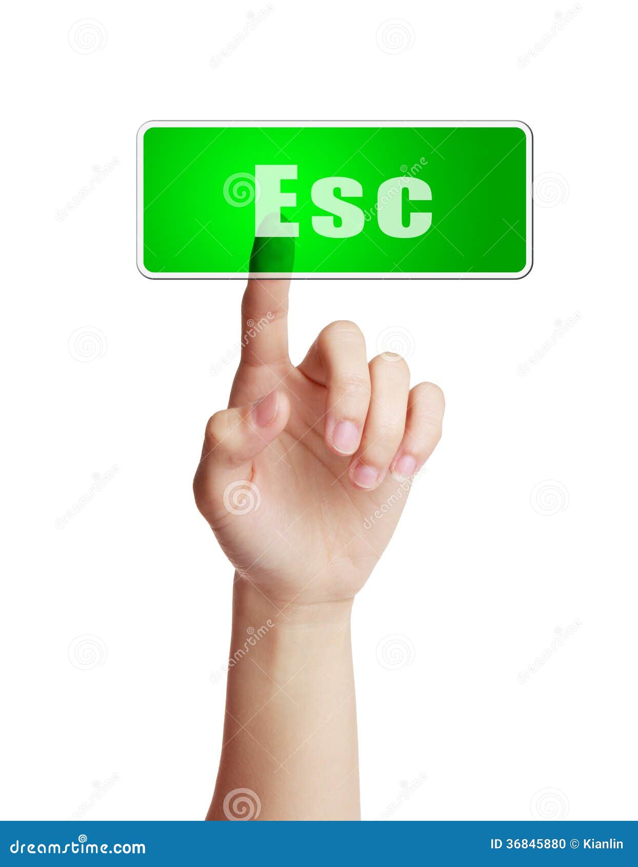 Press Esc Button stock photo. Image of arrow, design - 36845880