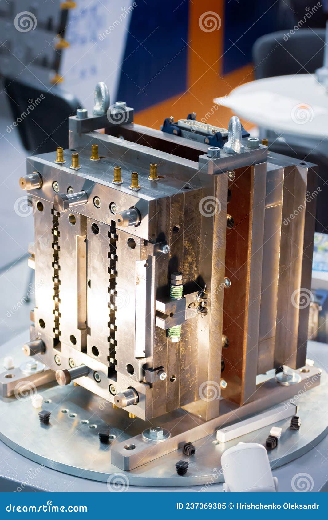 Press Form. Injection Molding Machine Stock Image - Image of ...