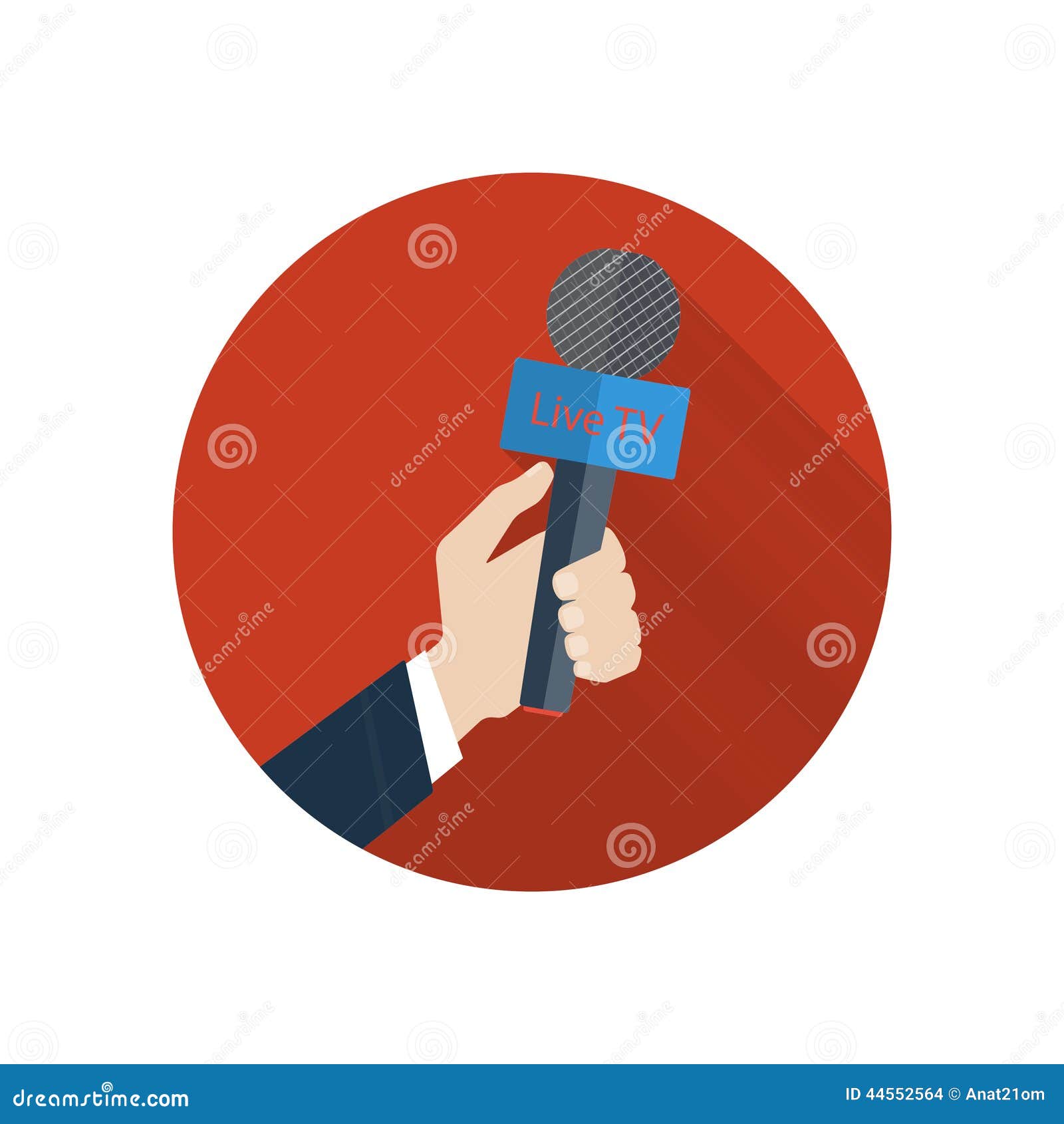 Microphone In Hand In A Shape Of Lightning, Rap Battle Rhymes Music ...