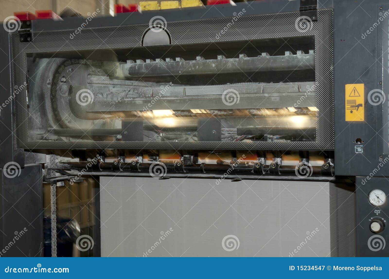 Press Printing - Offset Machine Stock Image - Image of machines ...