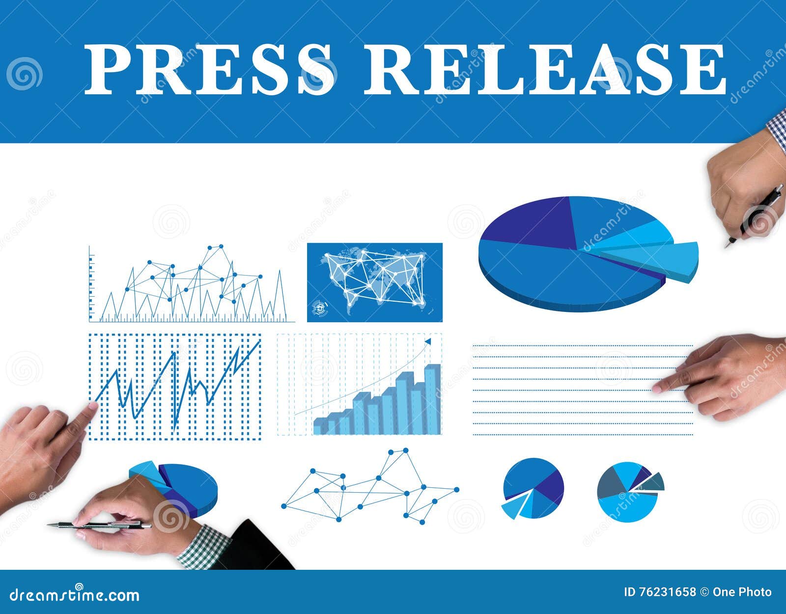 Press Release stock photo. Image of online, notepad, communication ...