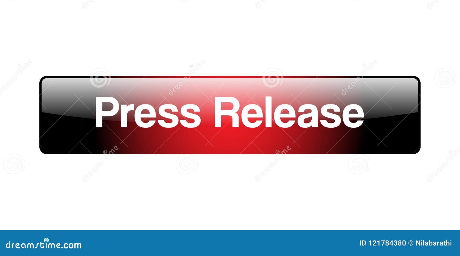 Press release button stock illustration. Illustration of background ...