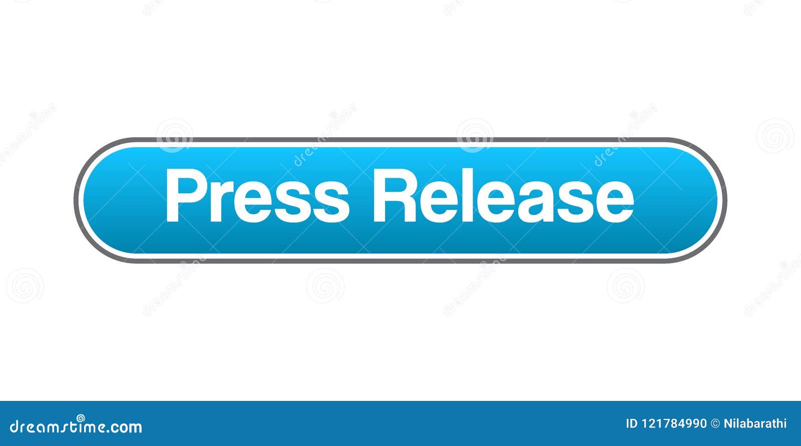 Press release button stock illustration. Illustration of data - 121784990