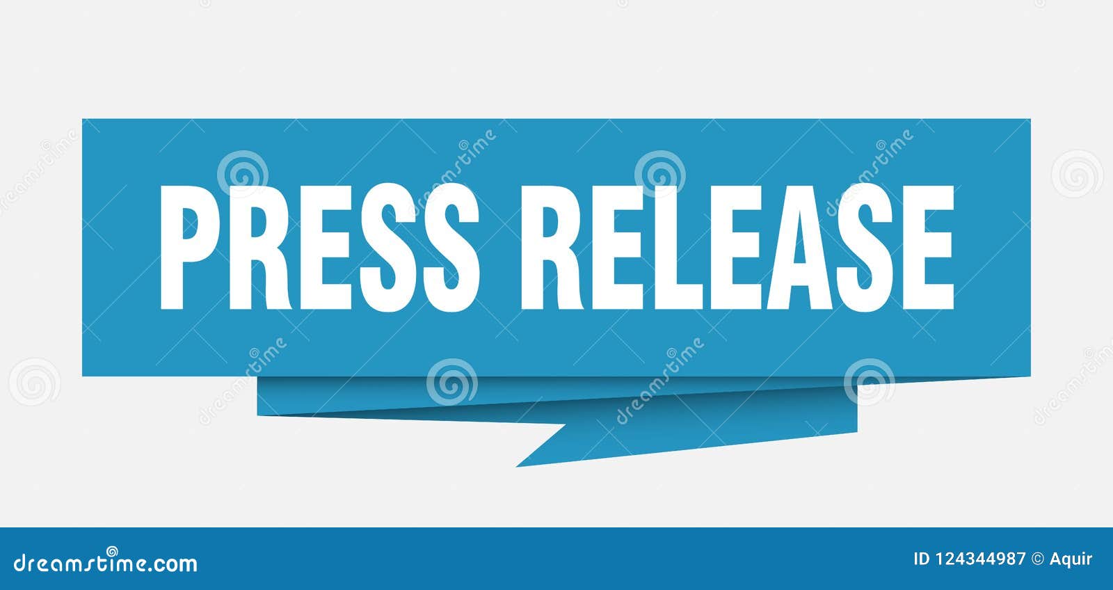 Press release stock vector. Illustration of peeler, origami - 124344987