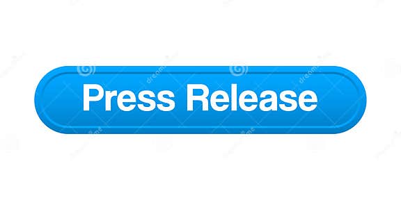 Press release button stock illustration. Illustration of headline ...
