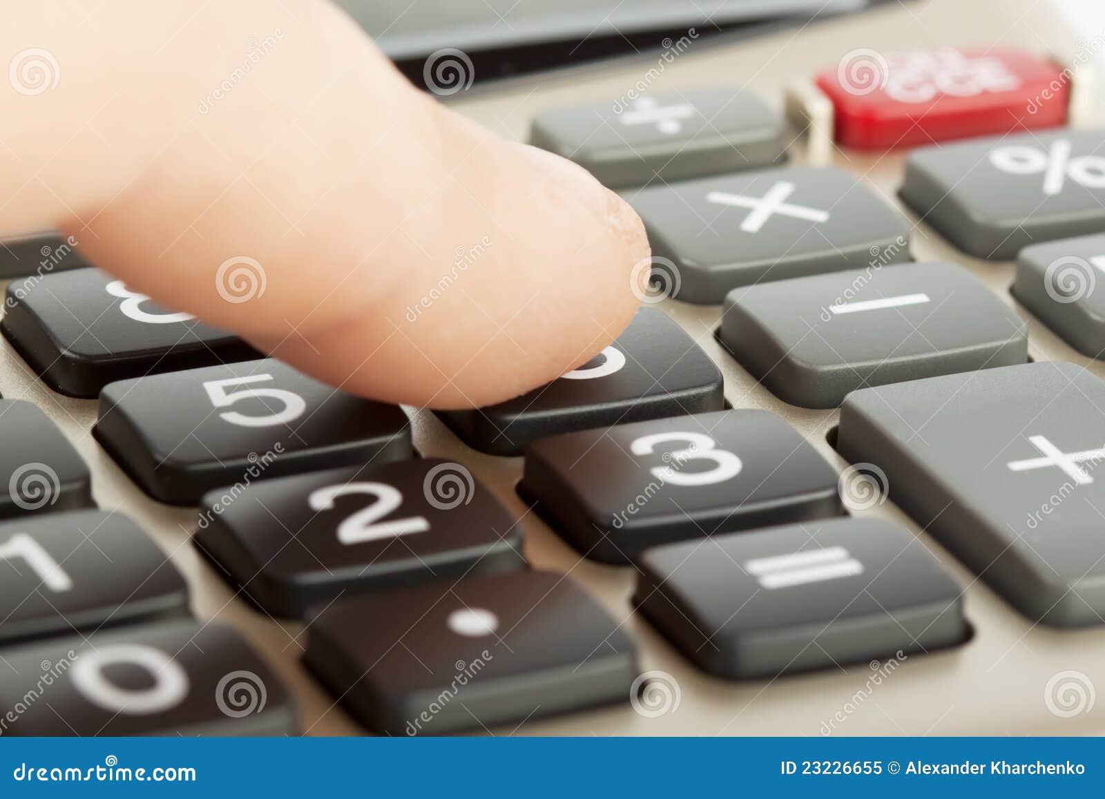 Press the right button stock image. Image of hand, maths - 23226655