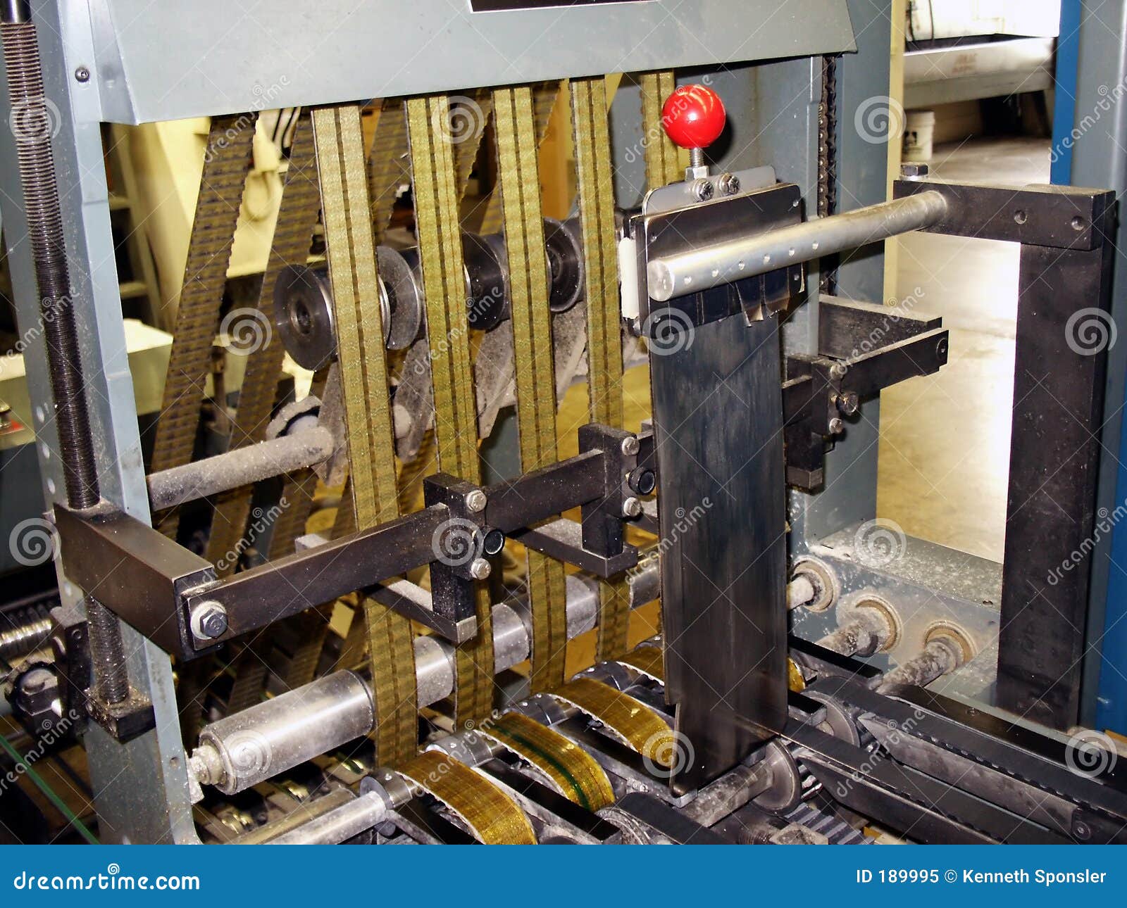 Press sheet cutter stock image. Image of printing, press - 189995