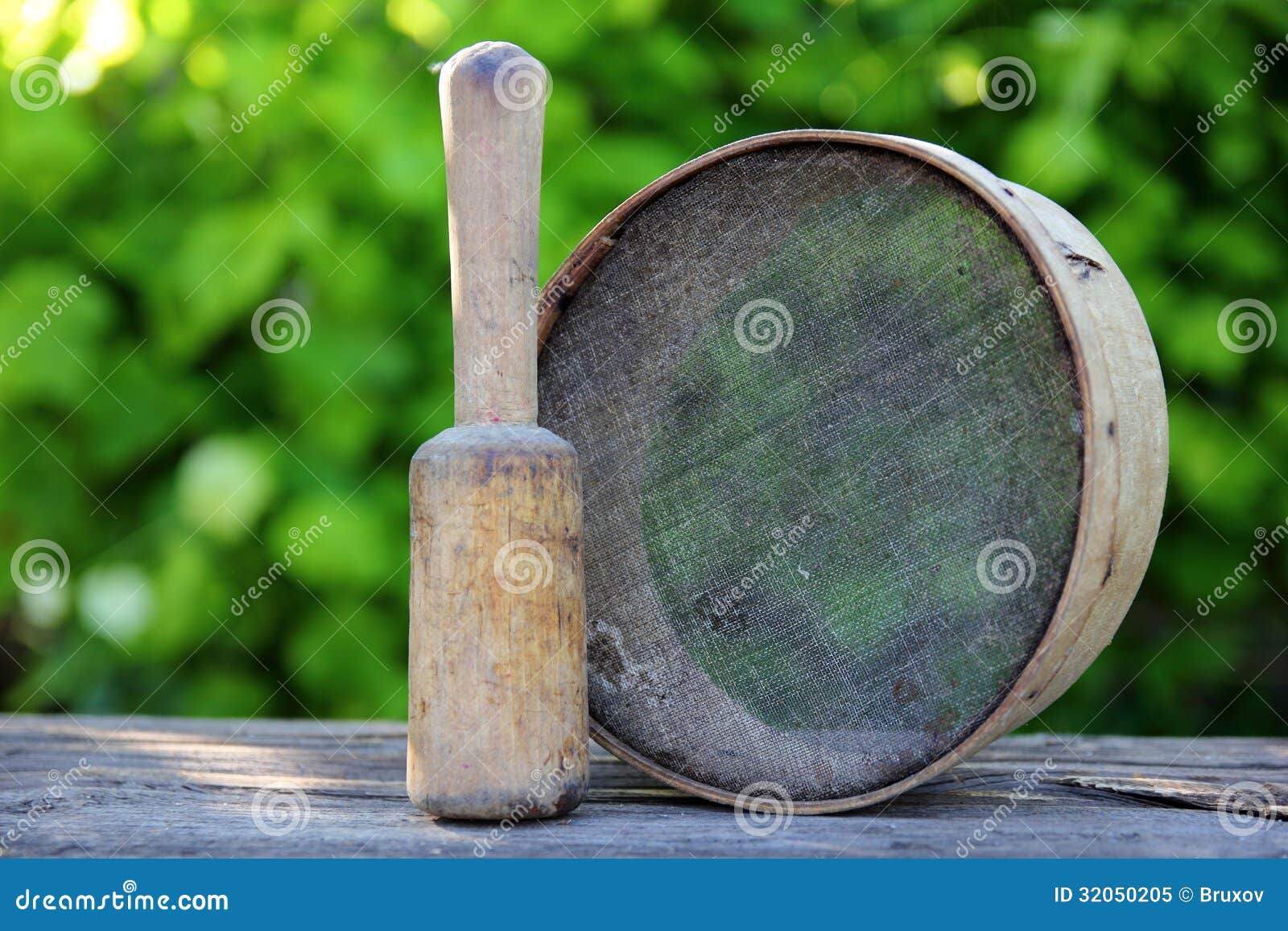 Press and sieve stock image. Image of kitchen, wood, utensils - 32050205