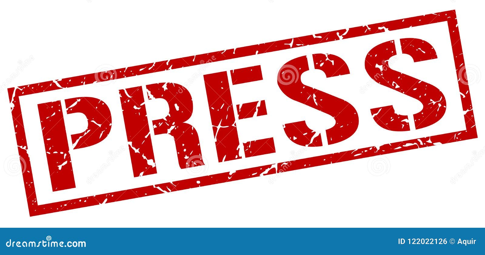 Press stamp stock vector. Illustration of press, badge - 122022126