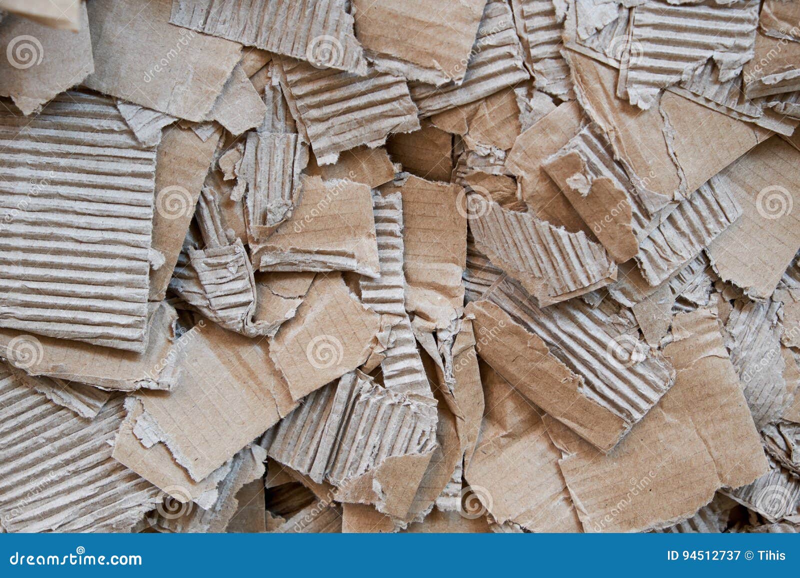 Pressed Cardboard for Recycling Stock Image - Image of pressed, carton ...