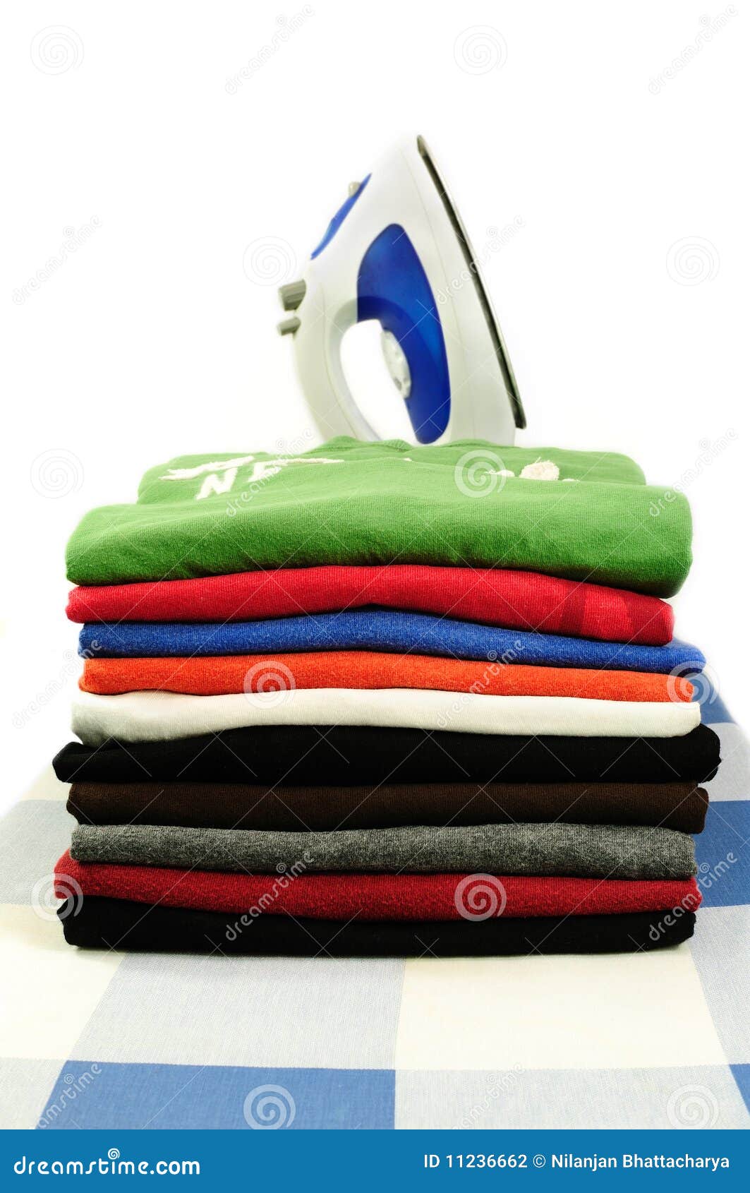 Pressed clothes stock photo. Image of ironed, electric - 11236662