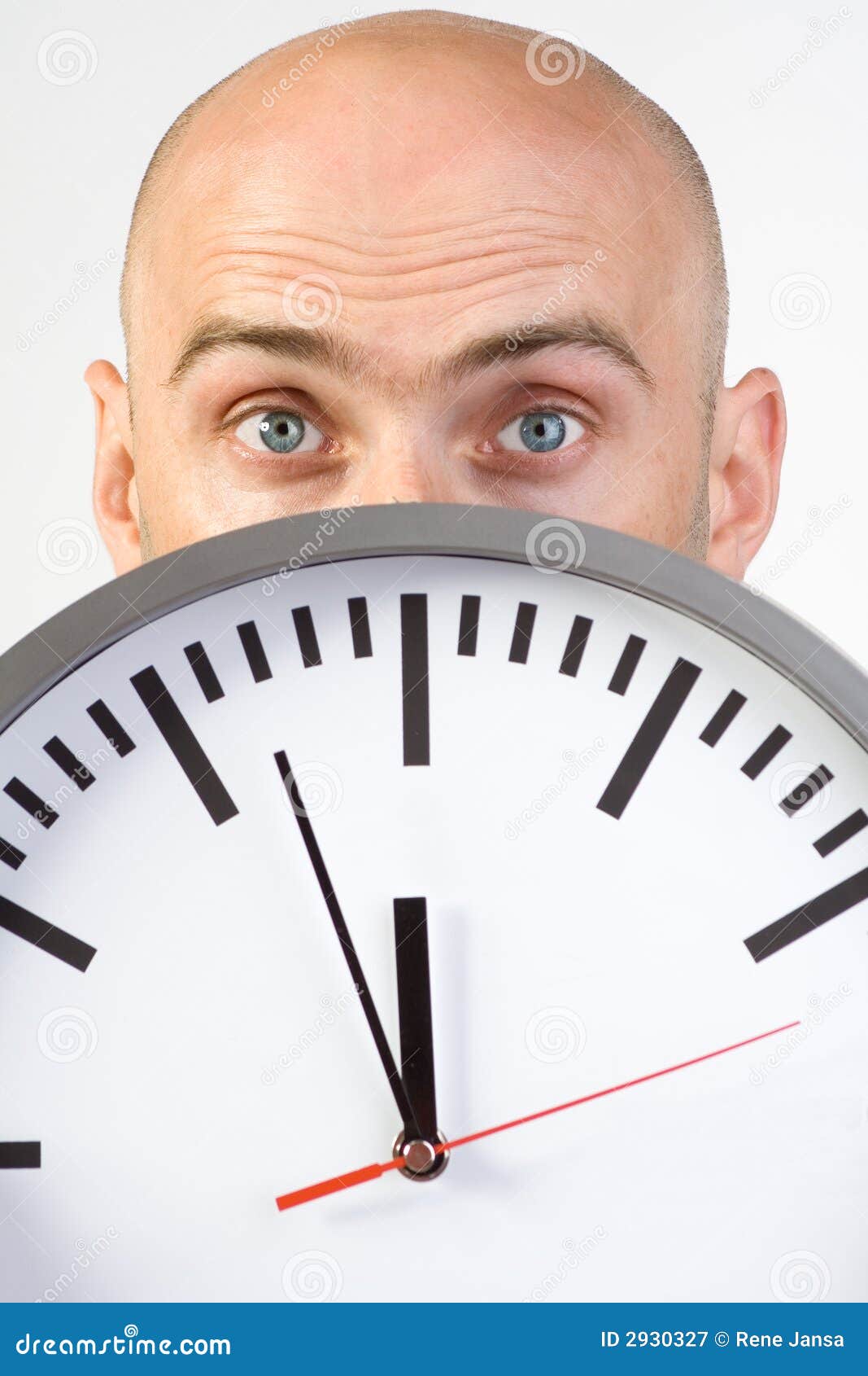 Pressed by time stock image. Image of astonished, face - 2930327