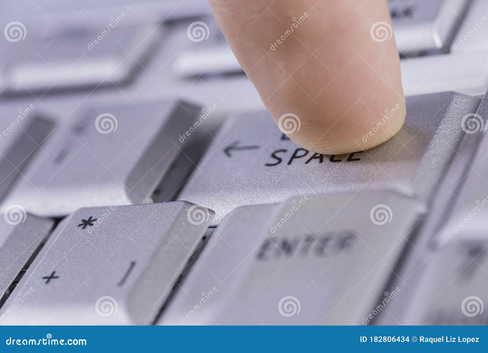Pressing back space key stock photo. Image of redo, office - 182806434