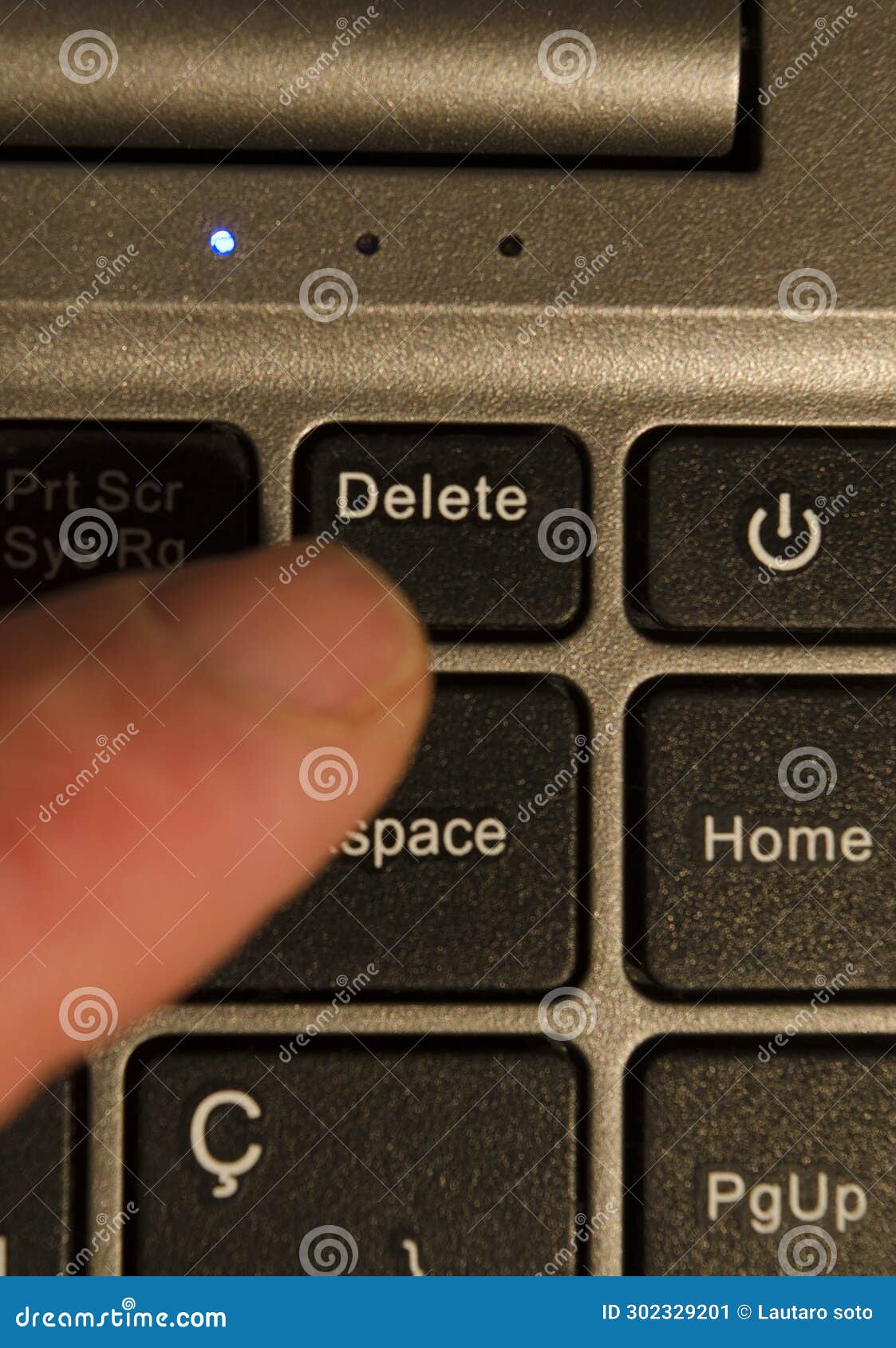 Pressing Delete Key on Laptop. Finger Pressing Delete Key Stock Image ... Pressing Delete Key on Laptop. Finger Pressing Delete Key Stock Image ...
