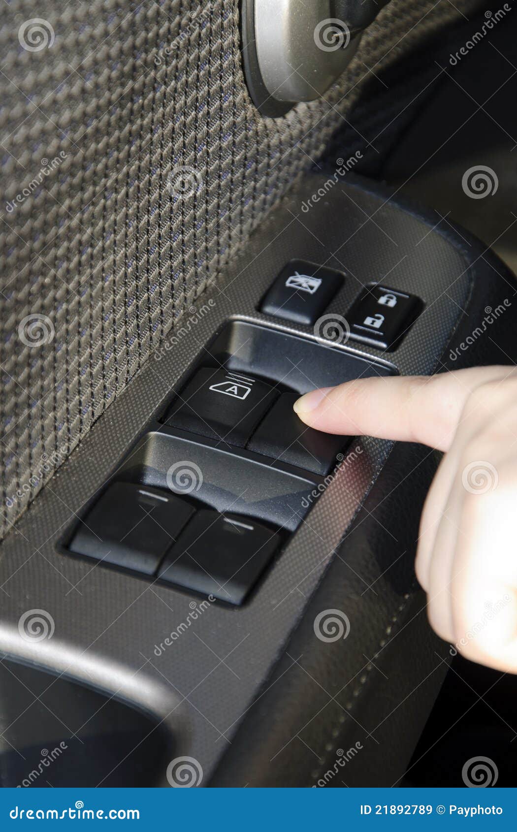 Pressing Electric Window Button Stock Image - Image of power, symbol ...