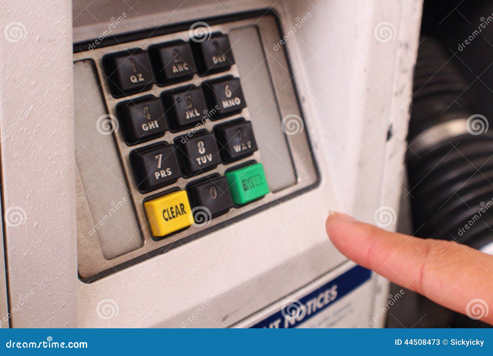 Pressing enter on a keypad stock image. Image of pressing - 44508473