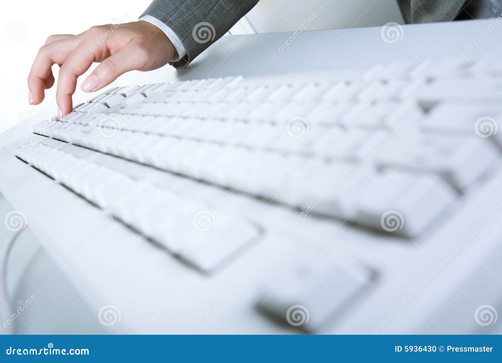 Pressing key stock photo. Image of gadget, contemporary - 5936430
