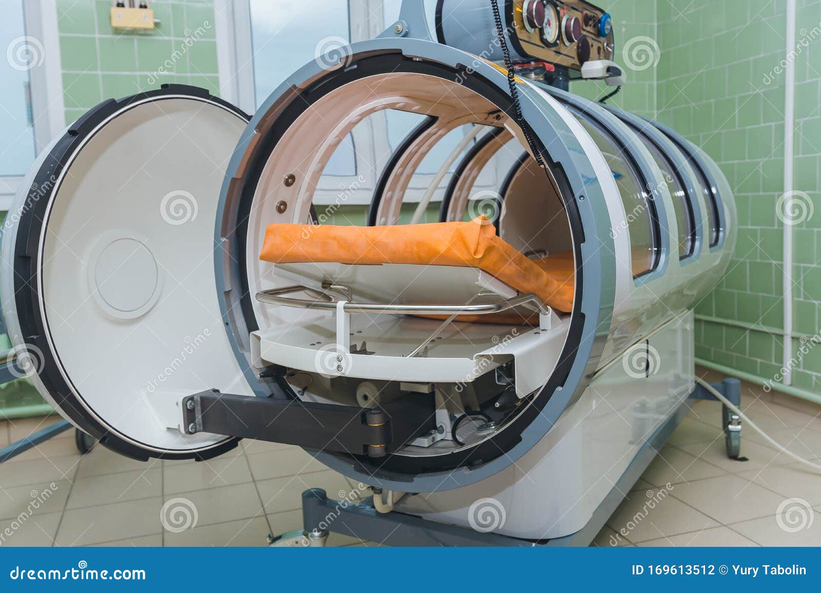 Pressure Chamber. the Method of Treatment of Hyperbaric Oxygenation ...