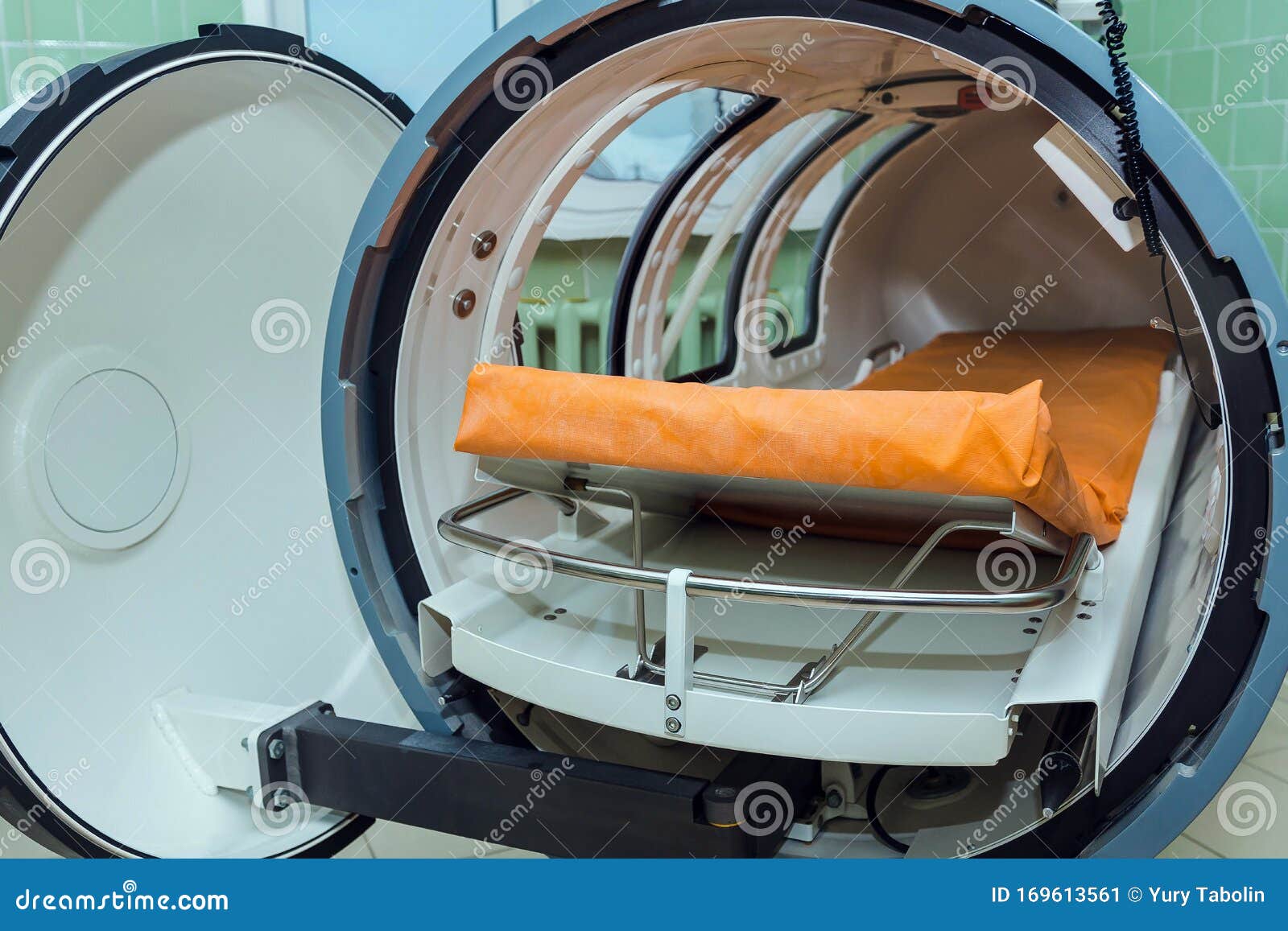Pressure Chamber. the Method of Treatment of Hyperbaric Oxygenation ...