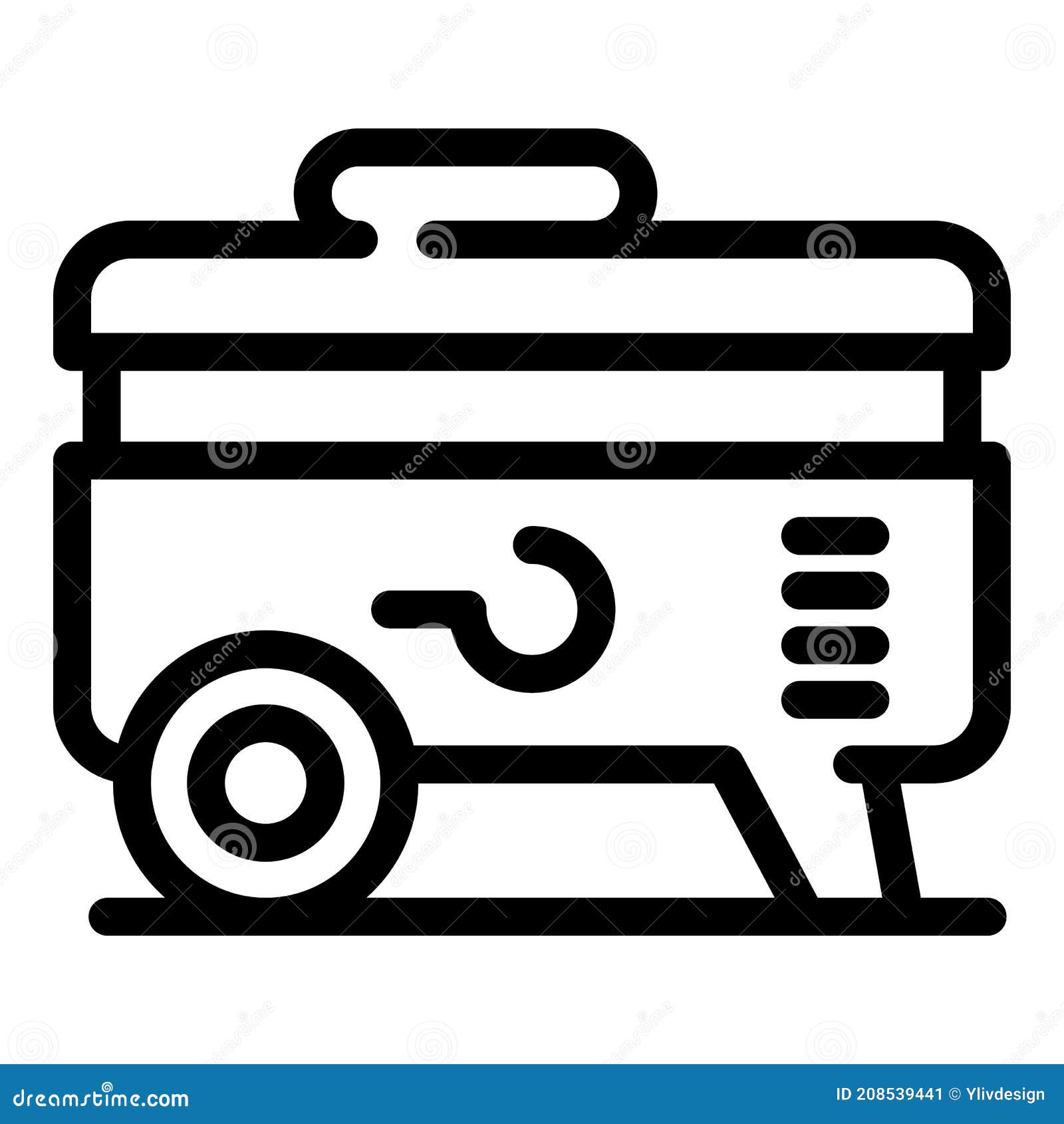 Pressure Air Compressor Icon. Air Compressor Pneumatic Sign. Air Pump ...