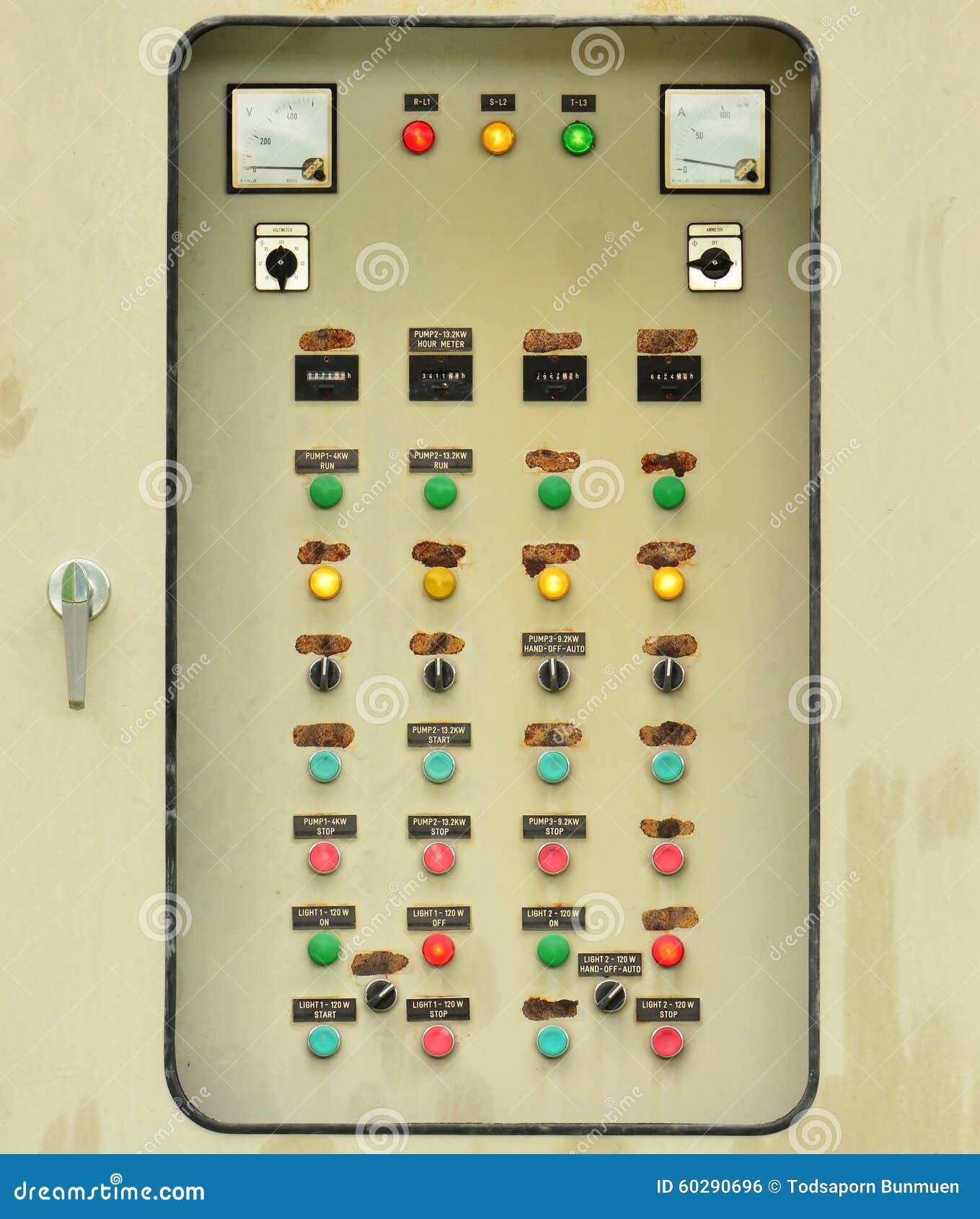 Pressure Control Valve In Oil And Gas Process And Controlled By Program ...