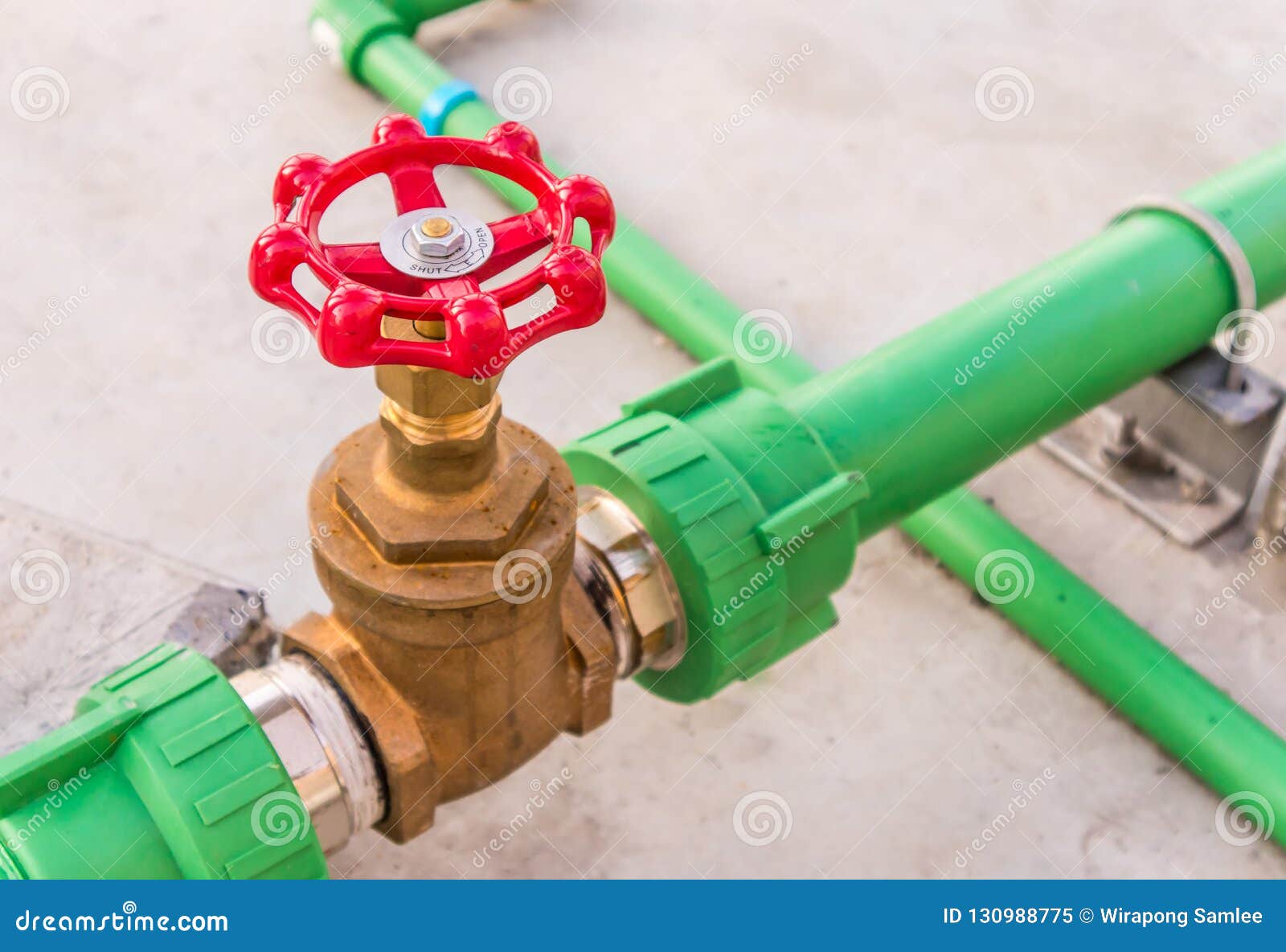 Pressure control valve stock image. Image of plumbing - 130988775