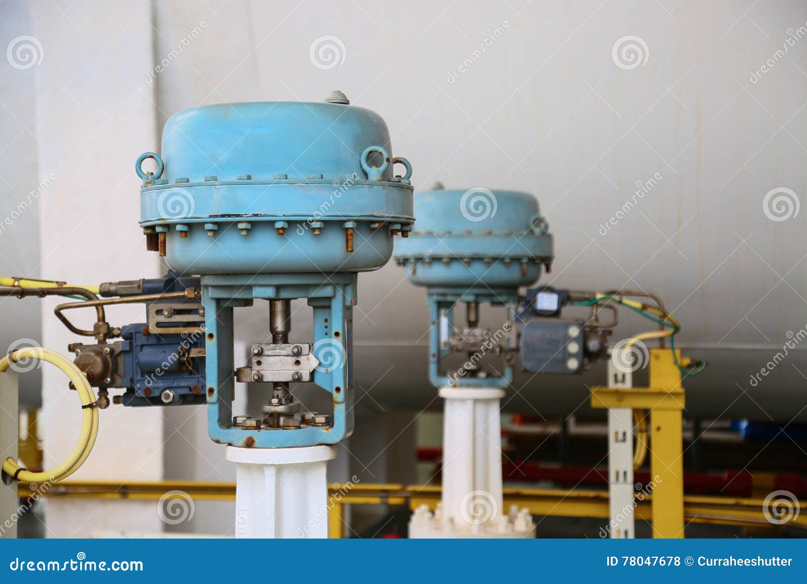 Pressure Control Valve in Oil and Gas Process and Controlled by Program ... Pressure Control Valve in Oil and Gas Process and Controlled by Program ...