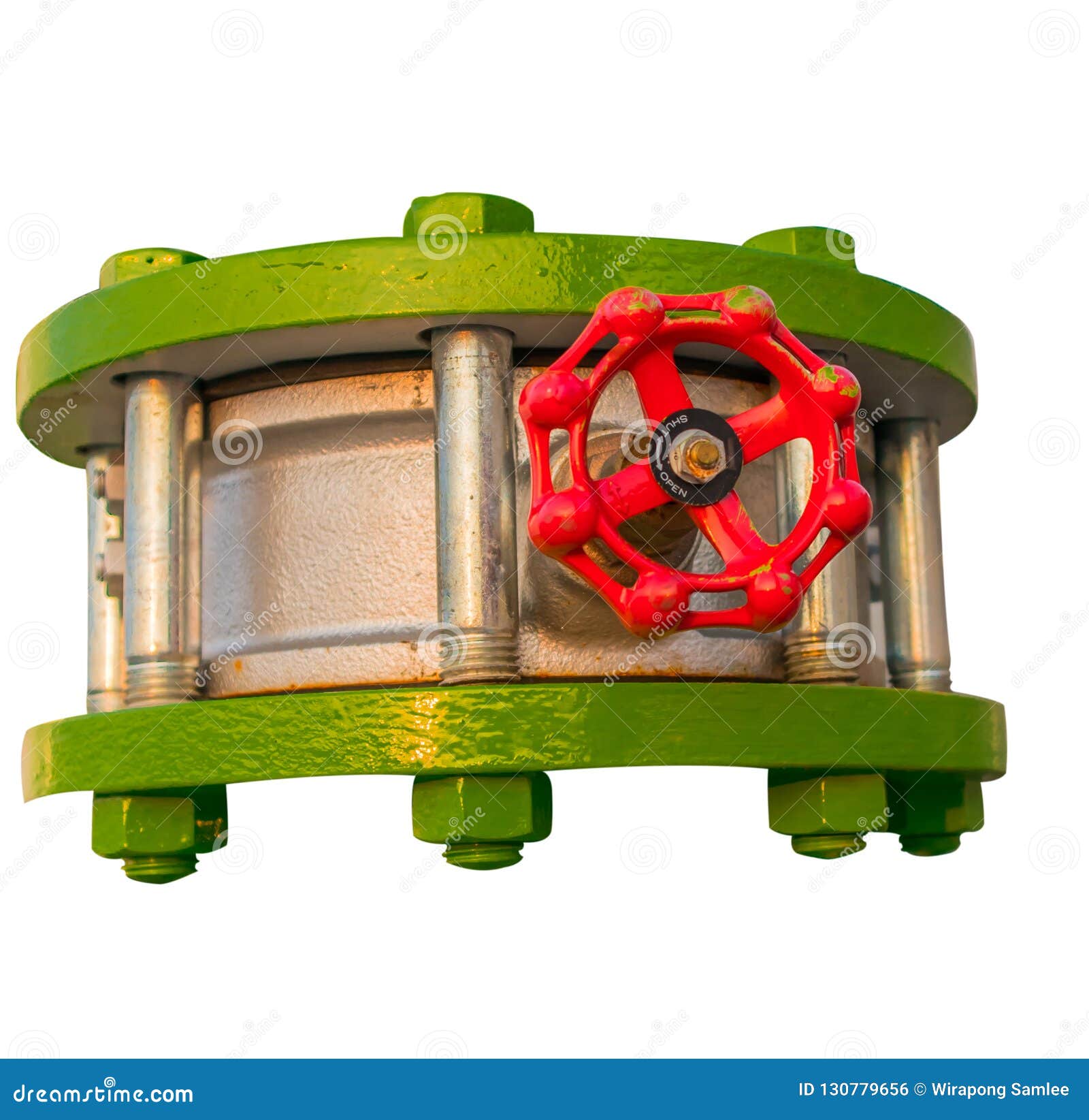 Pressure control valve stock photo. Image of steel, pressure - 130779656