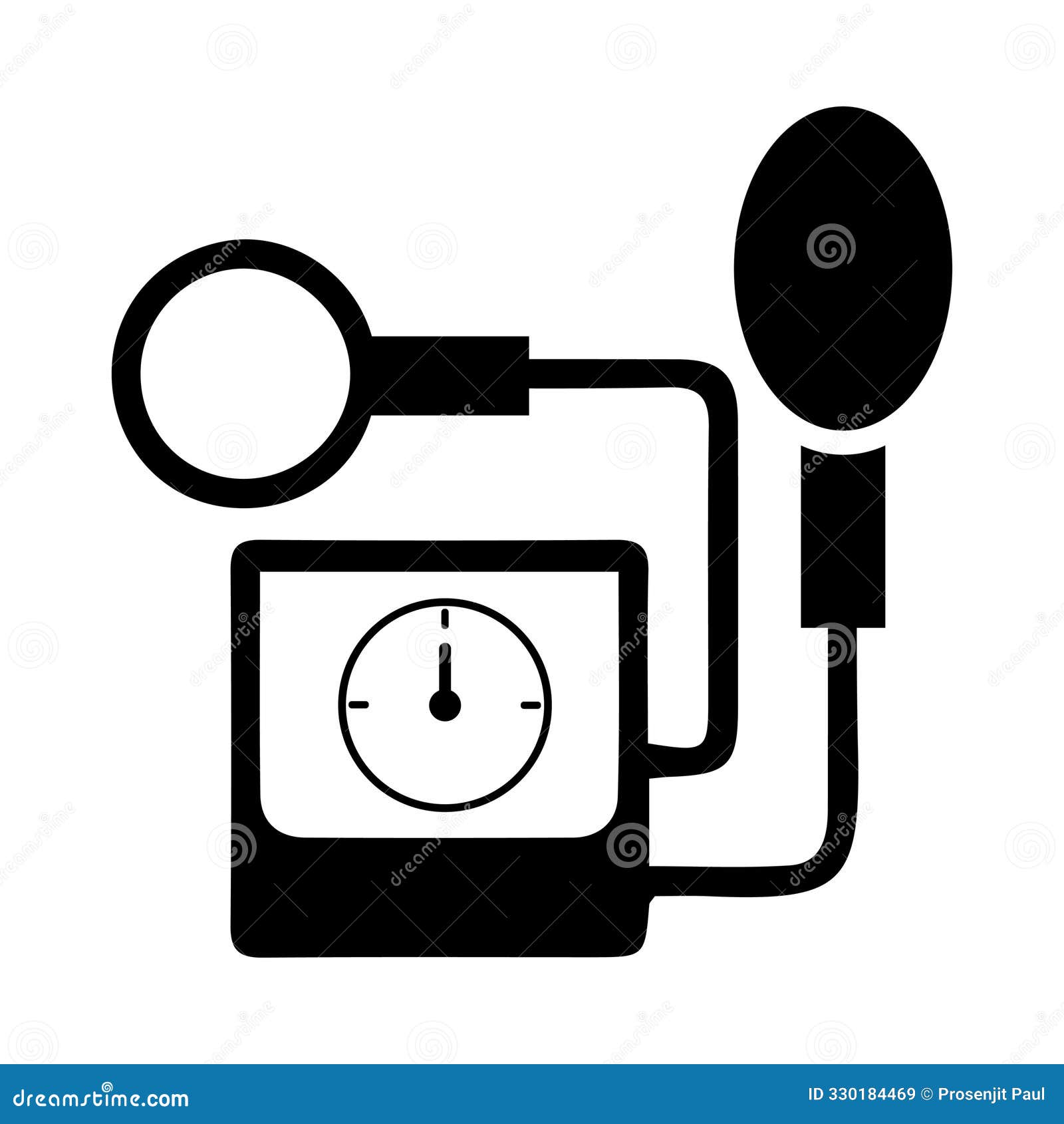 Pressure, Digital Blood Pressure, Blood Pressure Meter Icon Stock ...