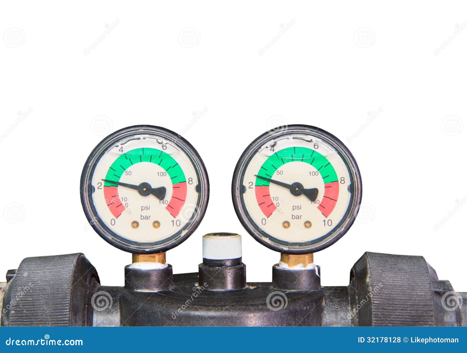 Pressure gage stock photo. Image of gage, pressure, water - 32178128