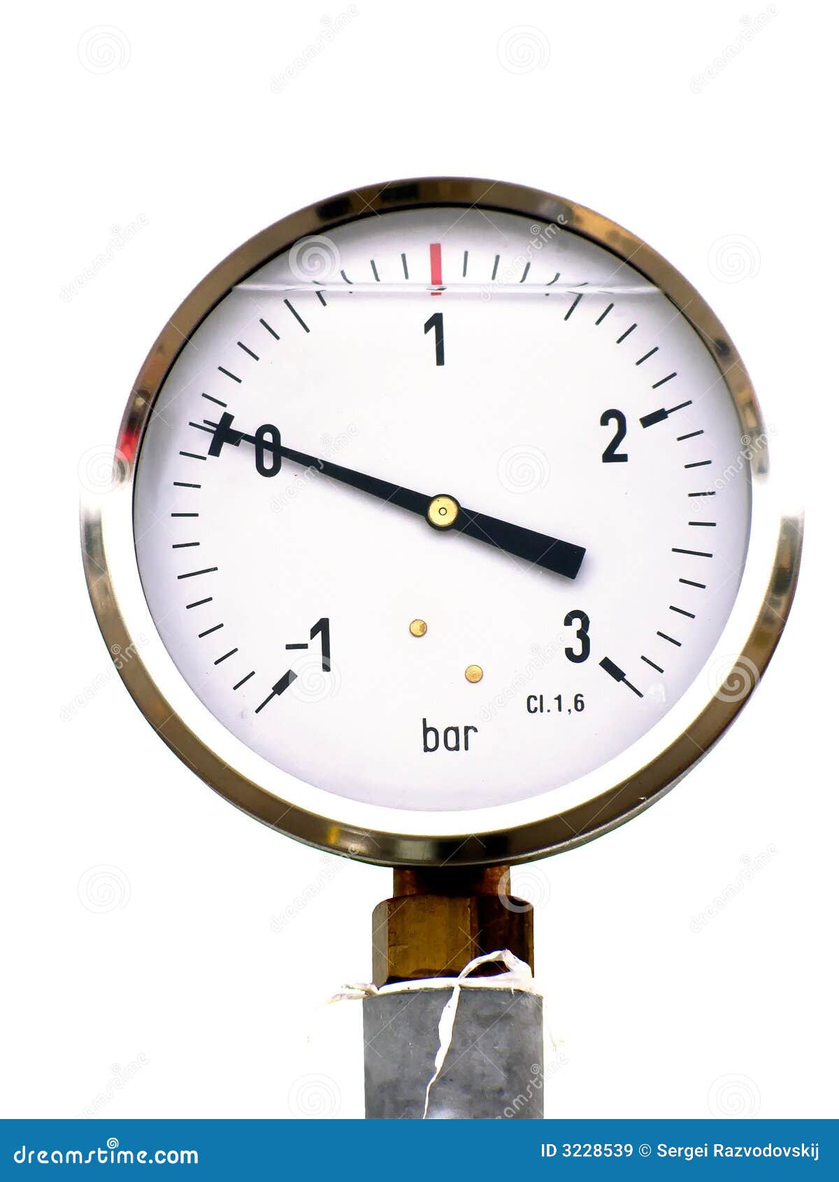 Pressure gauge stock image. Image of hardware, measurement - 3228539