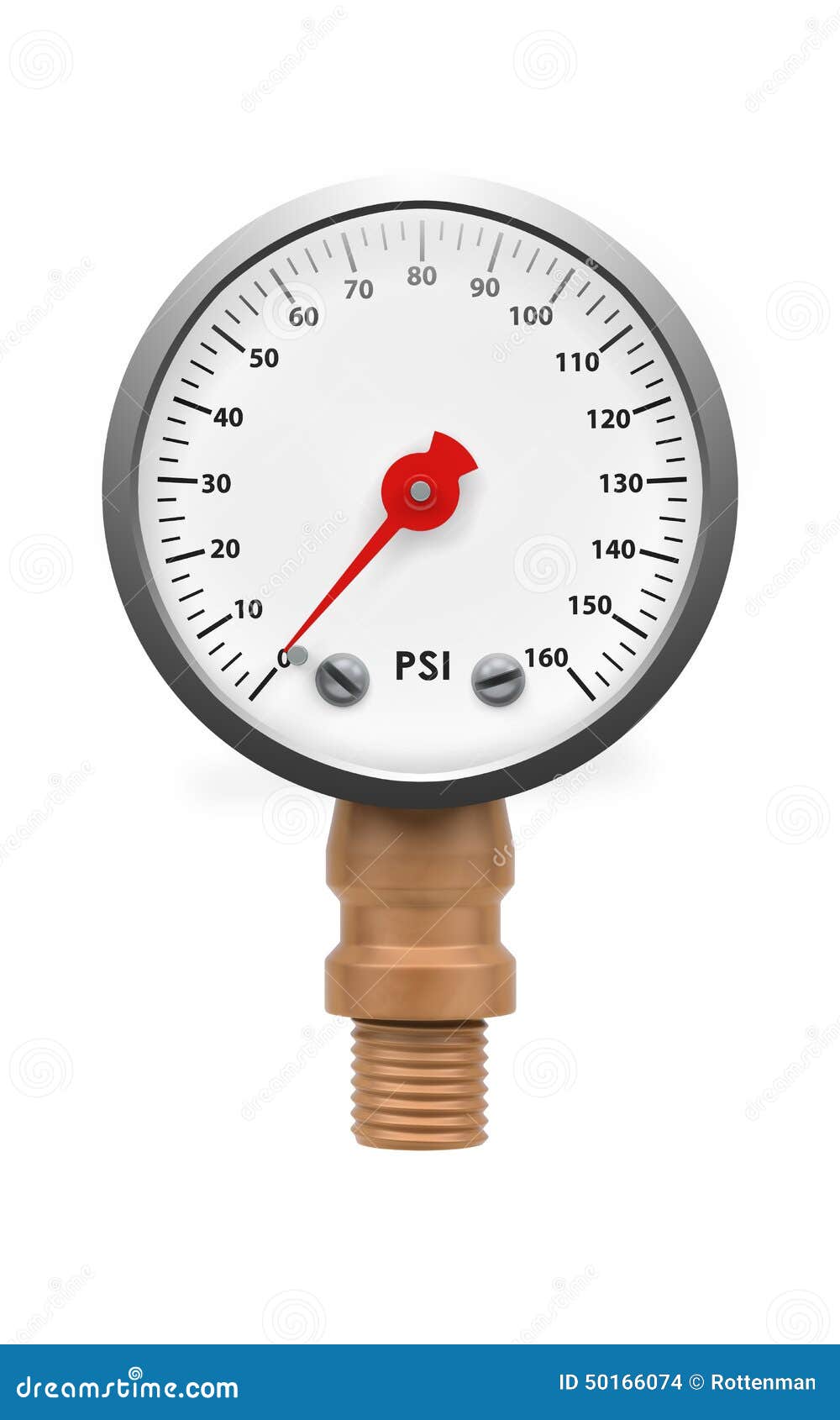 Pressure gauge stock illustration. Illustration of pipe - 50166074