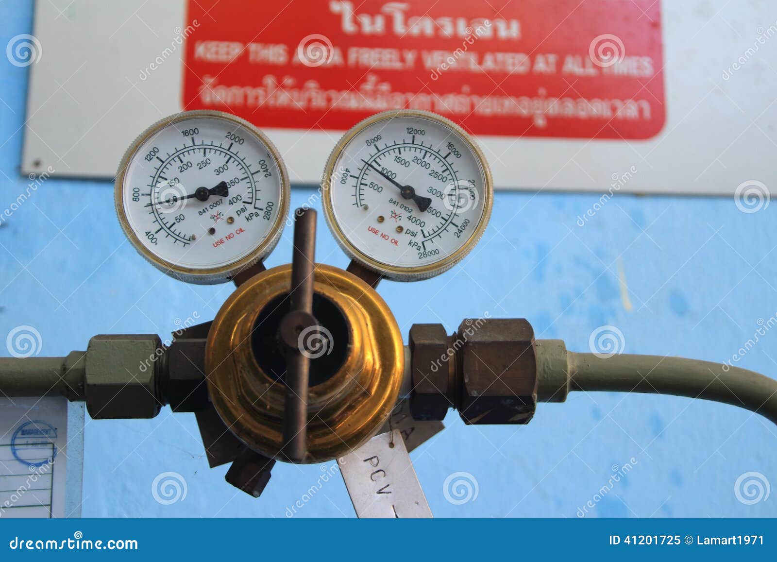 Pressure gauge stock image. Image of monitoring, room - 41201725