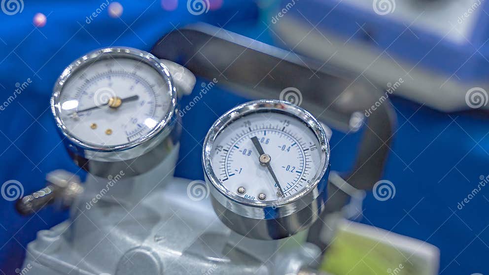 Pressure Measurement Panel in Science Laboratory Stock Photo - Image of ...