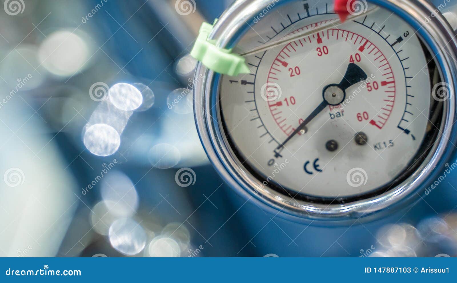 Pressure Measurement Panel in Science Laboratory Stock Image - Image of ...