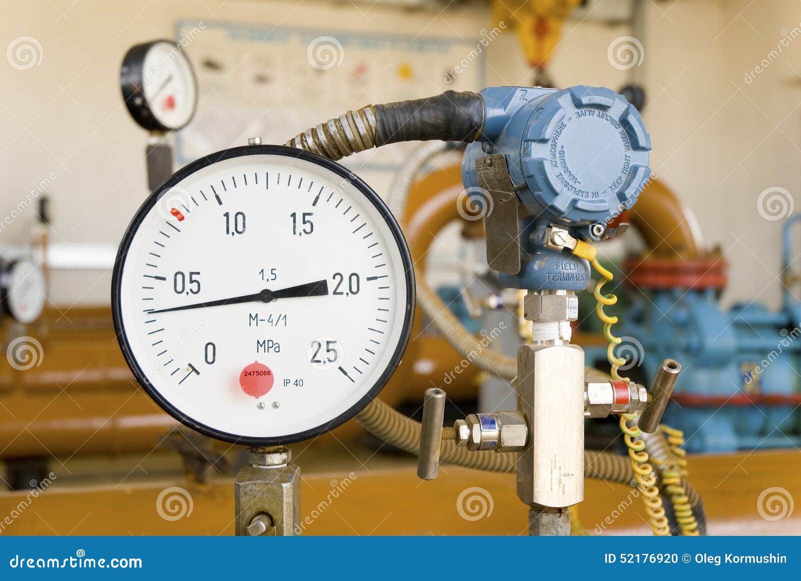 Pressure meter stock photo. Image of manometer, pressure - 52176920