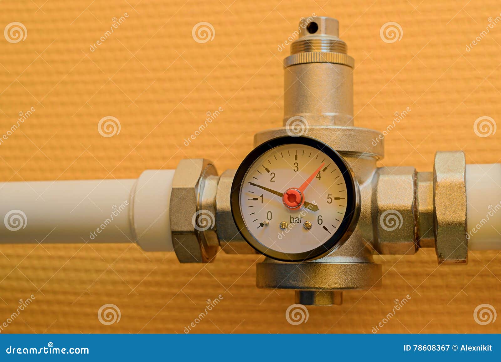 Manometer With Reducer For Breathing Control, Help With Medical ...