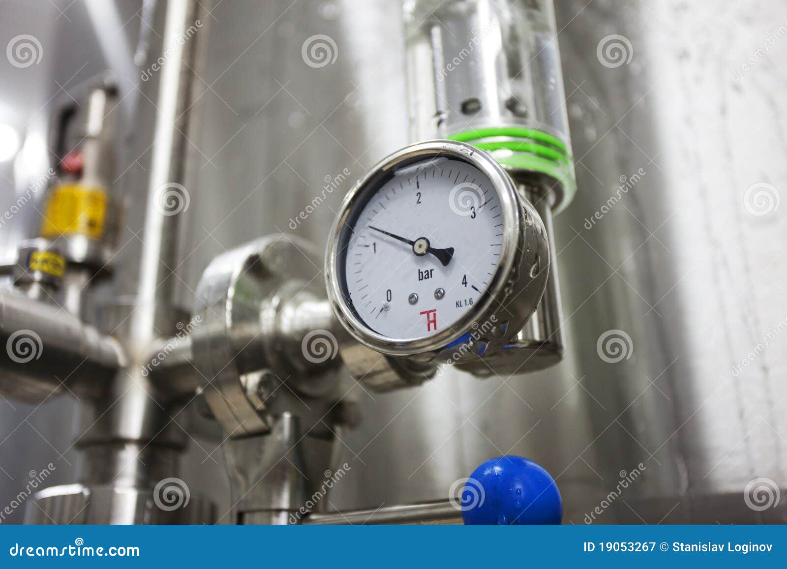 Pressure Sensor Laboratory Reactor Royalty-Free Stock Photography ...