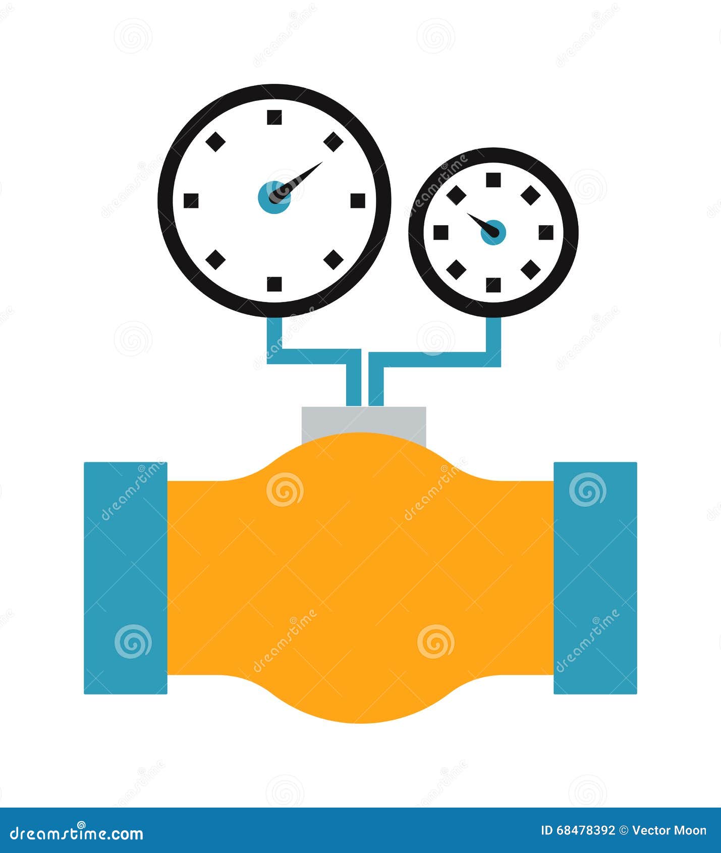 Air Pressure Sensor Icon Stock Vector Illustration Flat Design ... Air Pressure Sensor Icon Stock Vector Illustration Flat Design ...