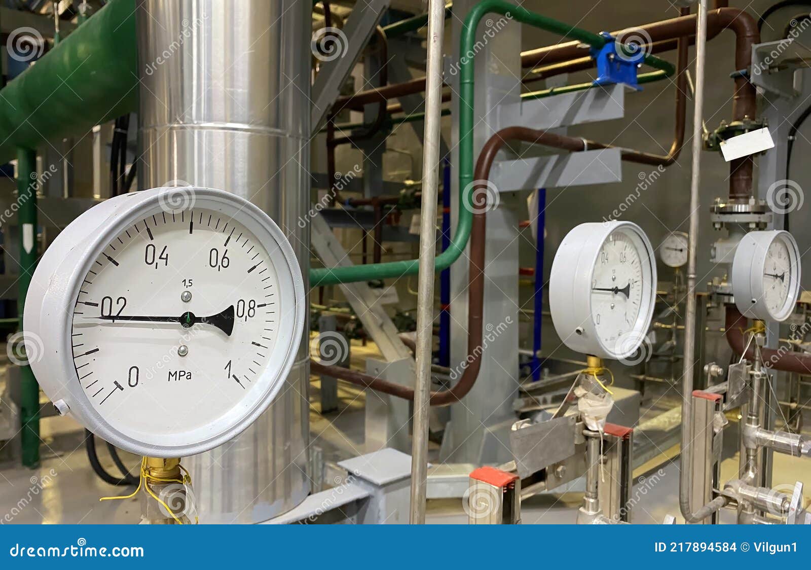 Pressure Sensor Laboratory Reactor Royalty-Free Stock Photography ...