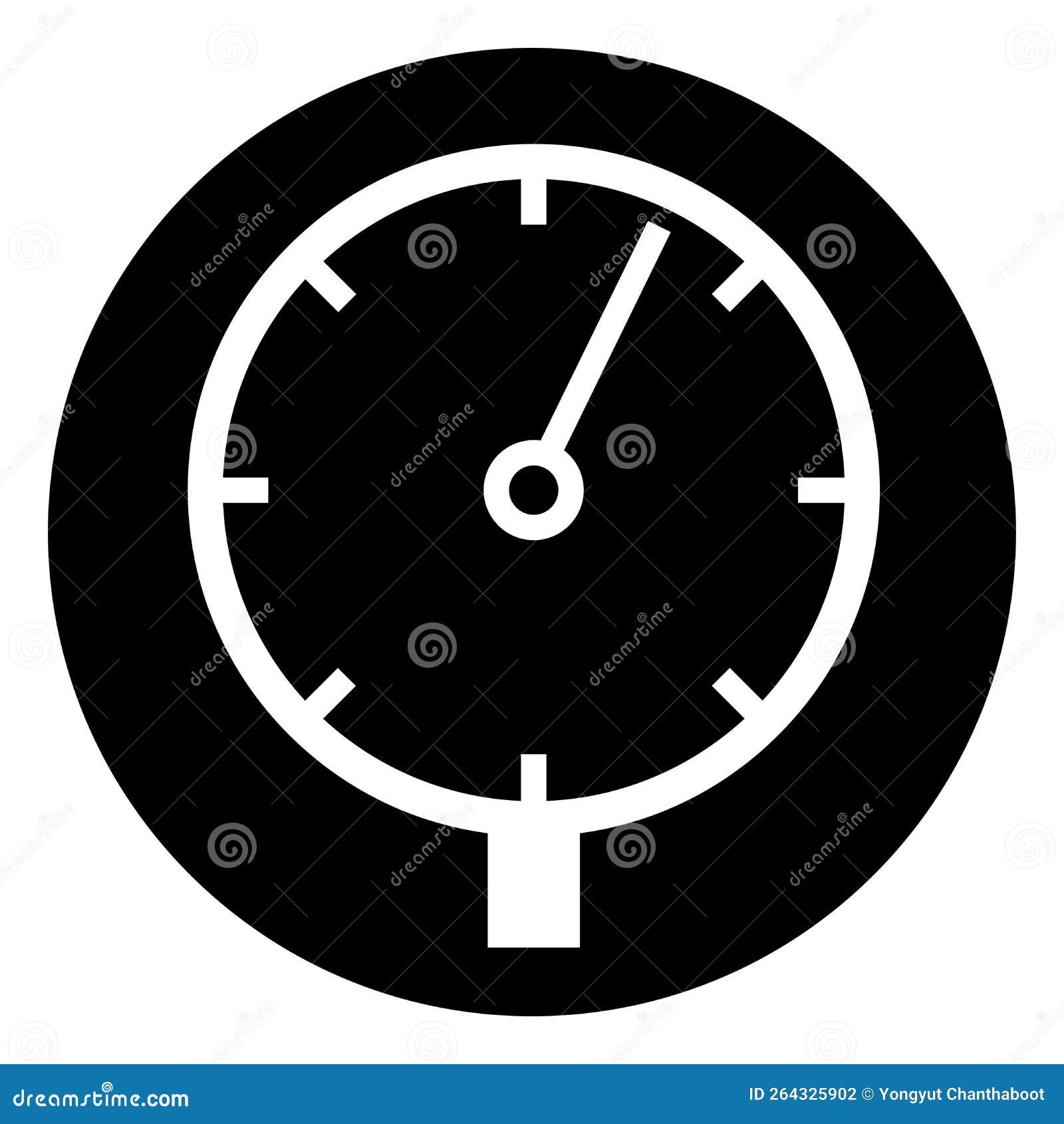Pressure Symbol Sign,Vector Illustration, Isolated on White Background ...