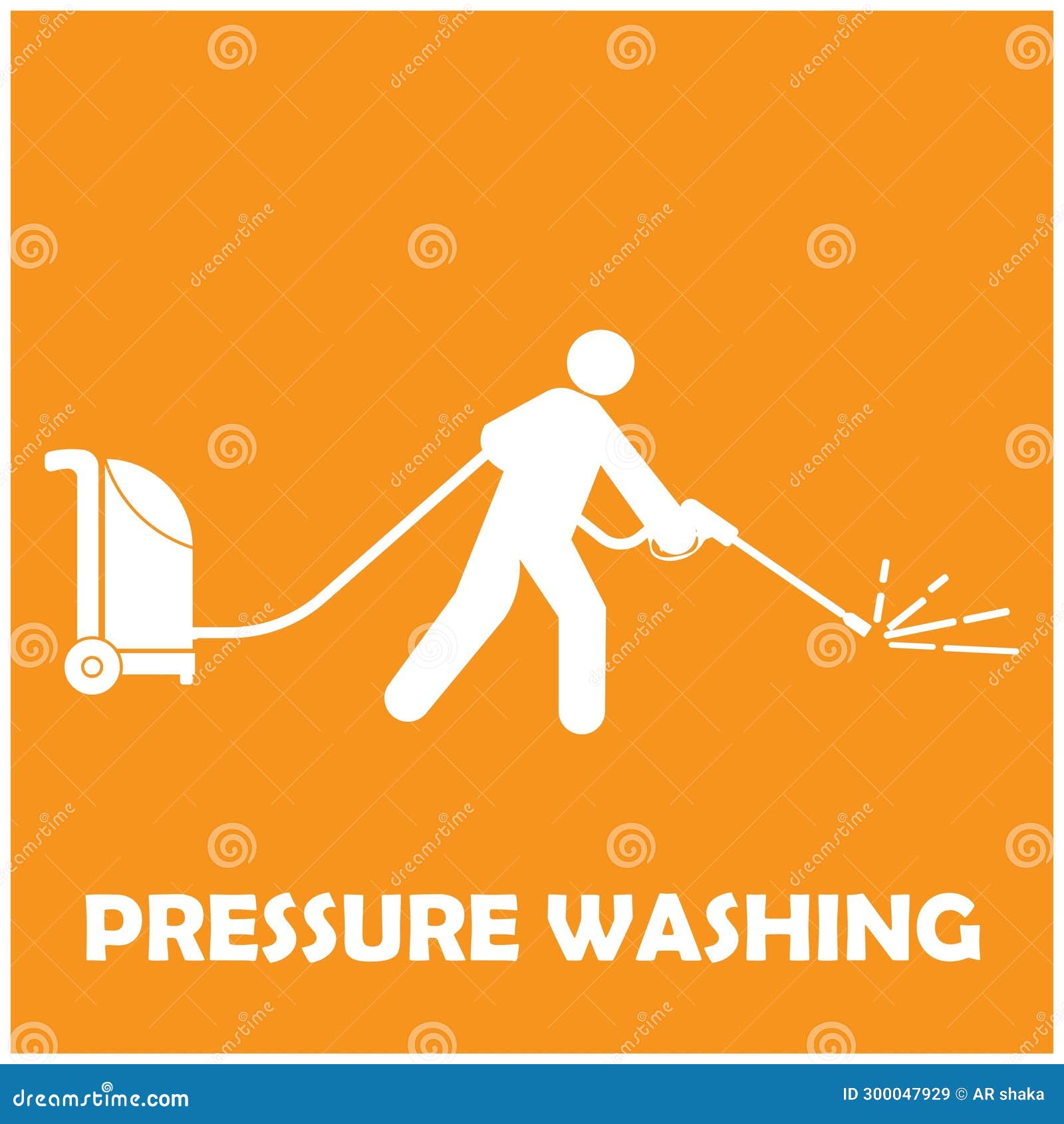Pressure Washing Logo Template. Cleaning Vector Design Stock Vector ...