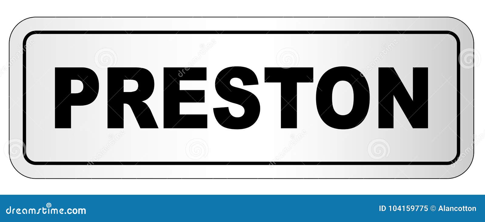 Preston Background Map Vector Illustration | CartoonDealer.com #287133158