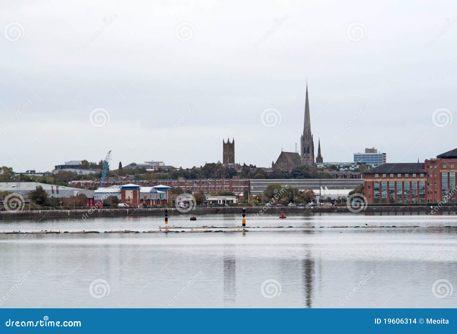 Preston waterfront stock photo. Image of haven, cloud - 19606314
