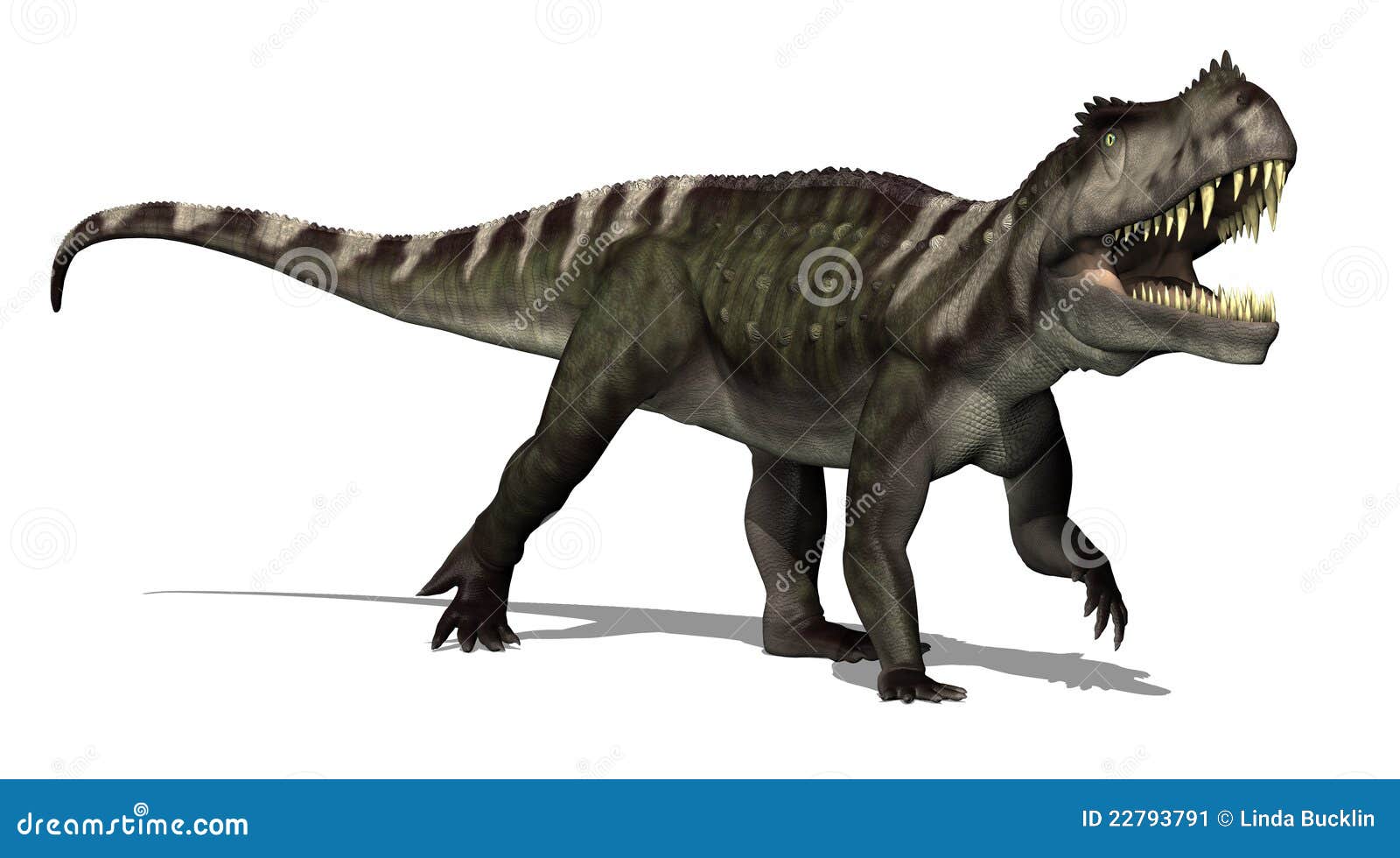 Prestosuchus Dinosaur stock illustration. Illustration of dinosaurs ...