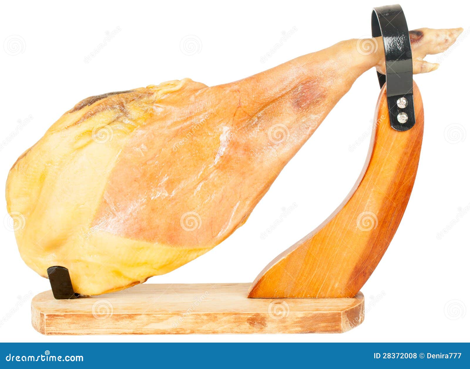 Presunto Espanhol Do Serrano Foto de Stock - Imagem de cair, porco ...