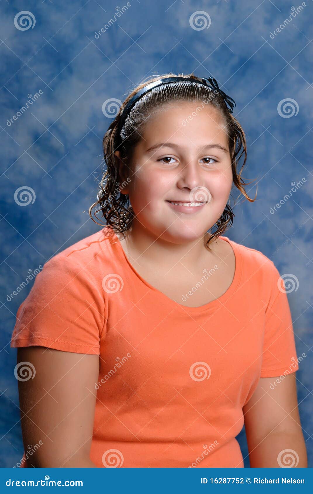 Preteen Portrait stock photo. Image of attractive, smile - 16287752